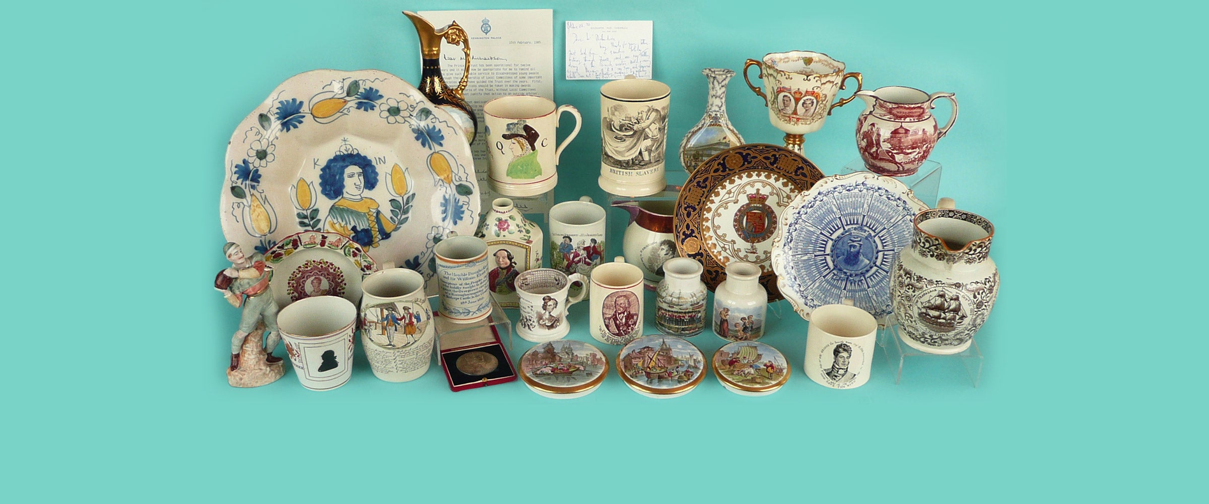 Historical and Collectable: Staffordshire Pot Lids, Prattware Auctions ...